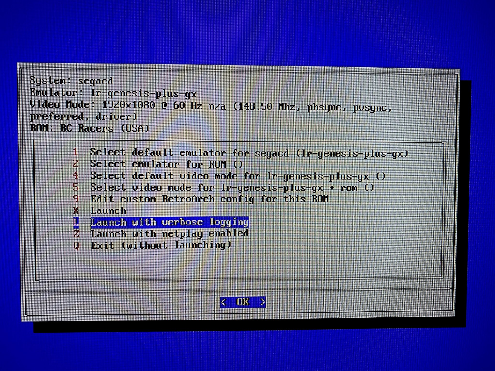 RetroPie – Sega CD Configuration – www.muckypaws.com
